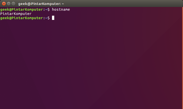 Cara Mengubah Hostname di Linux Ubuntu - Pintar Komputer Cara Mengubah Hostname di Linux Ubuntu - Pintar Komputer